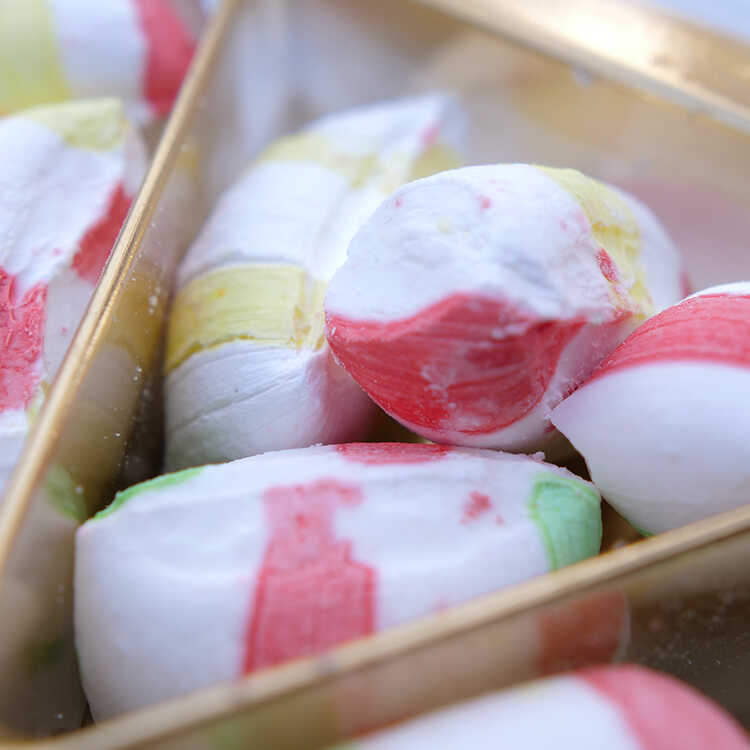 Colorful Bergamot Flavored Finger Candy , 250g - 8.8oz