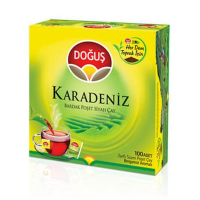 Black Sea Teabags Turkish Tea , 100 teabags Black Tea, 50% Discount Doğuş