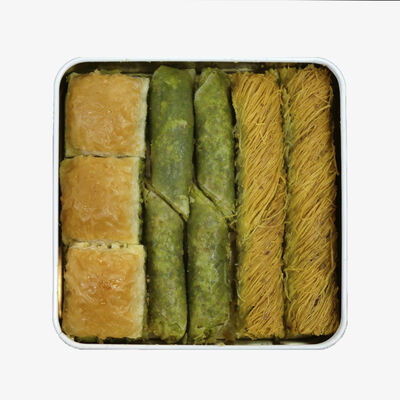 Handmade Assorted Deluxe Baklava , 1.1lb - 500g