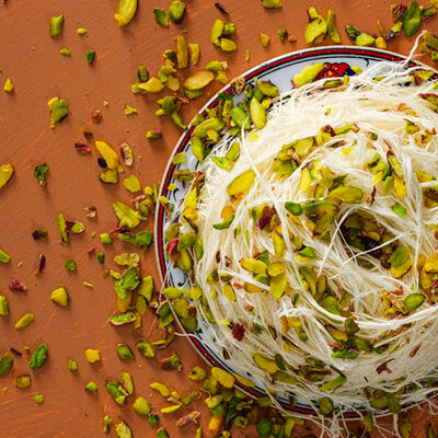 Pistachio Powdered Fluffy Floss Halva , 495g - 17.5oz