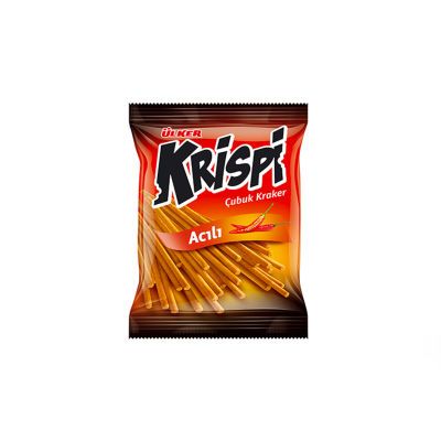 Krispi Stick Cracker with Hot Mexican Pepper , 6 pack